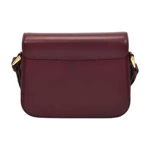 A.p.c. Grace Small Hobo Bag Vino Leather - Red