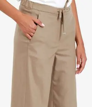 Max Mara Stretch Wool Flannel Trousers
