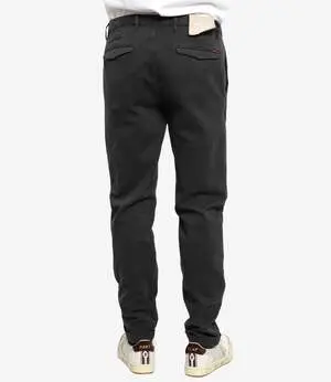 AT.P.CO Slim Fit Trousers - Anthracite