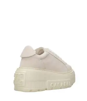 Casadei Suede Leather Sneakers - Powder