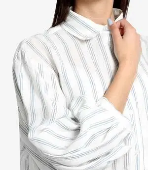 Max Mara Linen Button-down Shirt