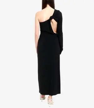 Sportmax One-shoulder Cotton Dress