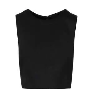 Max Mara Sleeveless Viscose Jersey Top