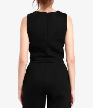 Max Mara Sleeveless Viscose Jersey Top
