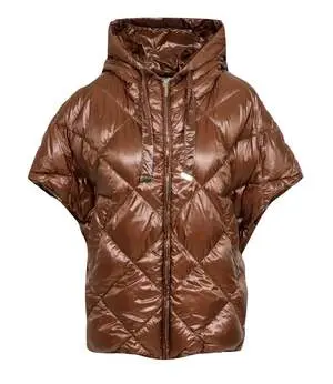 Max Mara Diamond Quilted Down Jacket