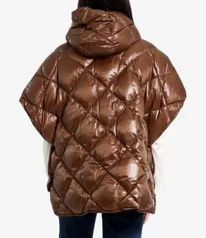 Max Mara Diamond Quilted Down Jacket