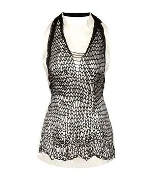 Sportmax Sleeveless Cotton Top
