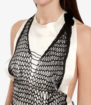 Sportmax Sleeveless Cotton Top
