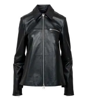 Sportmax Leather Coat