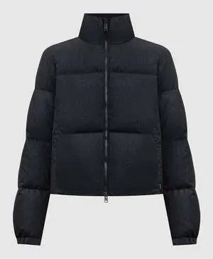 Woolrich Printed Wool Down Jacket