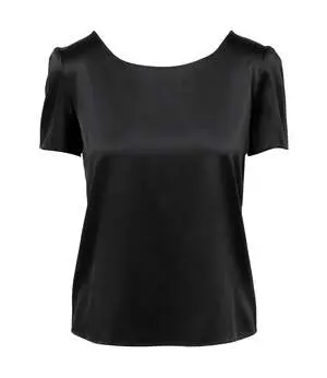 PENNY BLACK Silk Satin Top