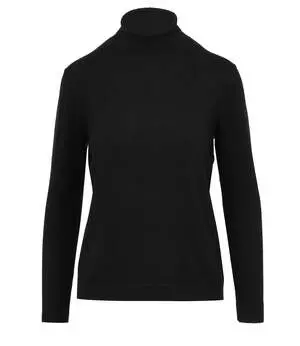Max Mara High-neck Silk And Wool Sweater