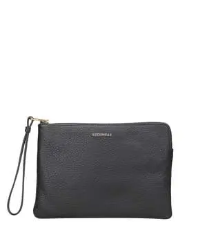 COCCINELLE Grained Leather Wristlet