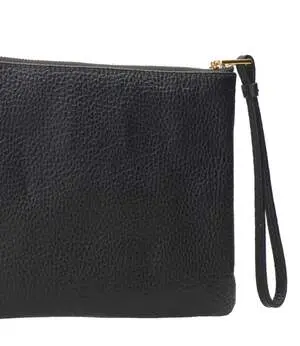 COCCINELLE Grained Leather Wristlet
