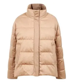 Max Mara Quilted Polyester Coat