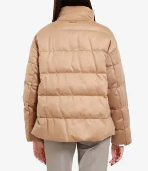 Max Mara Quilted Polyester Coat