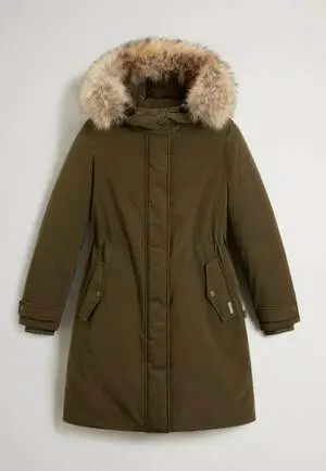 Woolrich Chevron Coats For Women
