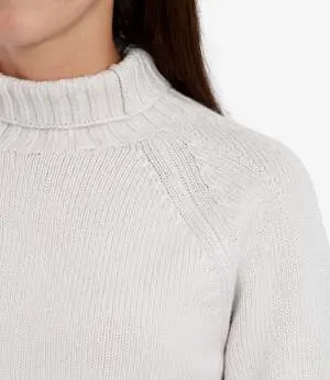 Max Mara Wool High-neck Sweater - Riso