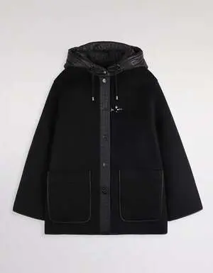 FAY Bi-material Pea Coat