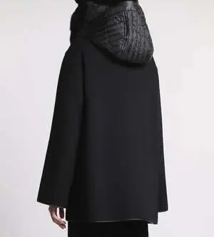 FAY Bi-material Pea Coat
