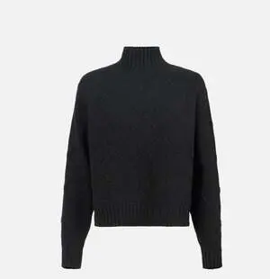 Elisabetta Franchi Jacquard Rhombus Pullover