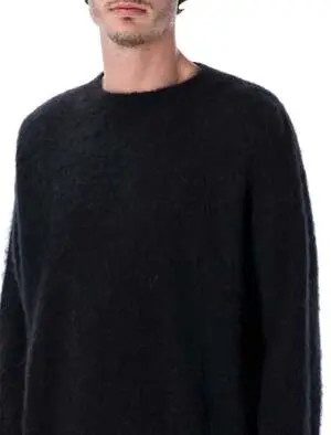 ROLD SKOV Alpaca And Mohair-blend Sweater - Black