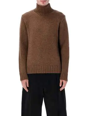 Studio Nicholson Loris Knit Sweater - Brown