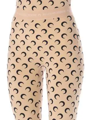 MARINE SERRE Moon Print Leggings
