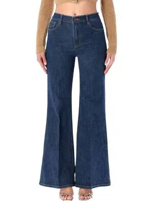 Self-portrait Flare Jeans For Women