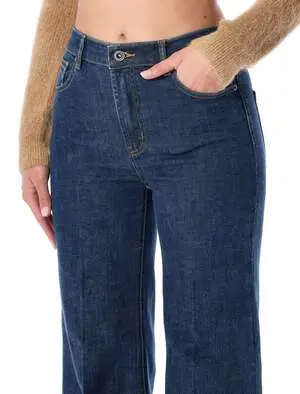 SELF-PORTRAIT Flared Jeans