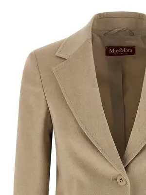 Max Mara Folgore Virgin Wool Blazer