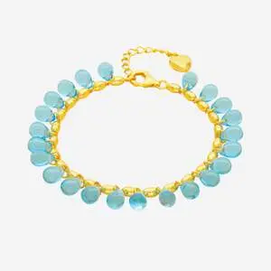 ANNELE Salty Bae Bracelet - Clear Blue