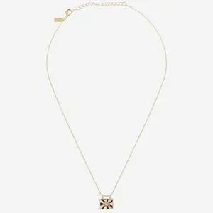 MYA BAY El Paso Black And White Necklace - Red