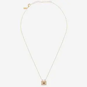 MYA BAY Ivory Labradorite El Paso Necklace - Red