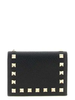 Valentino Garavani Rockstud' Wallet - Black