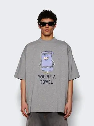 Vetements I'm A Towel Oversized Tee Melange