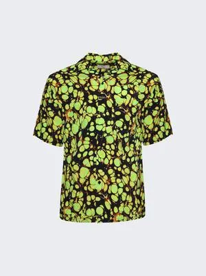 Martine Rose Hawaiian Shirt - Green
