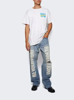 EARTHLING VIP Wolverine Vintage Tee White
