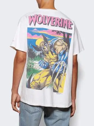 EARTHLING VIP Wolverine Vintage Tee White