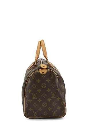LOUIS VUITTON Monogram Speedy 35 - Brown