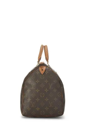LOUIS VUITTON Monogram Speedy 35 - Brown