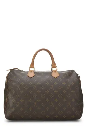 LOUIS VUITTON Monogram Speedy 35 - Brown