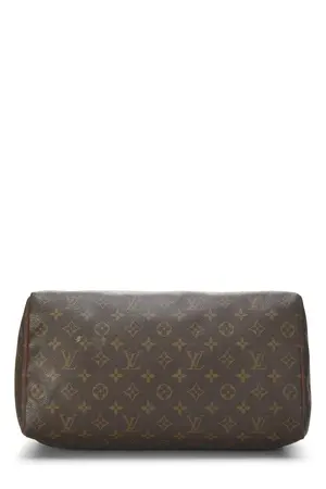 LOUIS VUITTON Monogram Speedy 35 - Brown