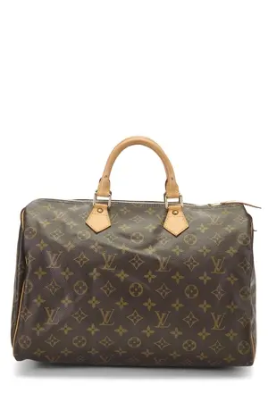 LOUIS VUITTON Monogram Speedy 35 - Brown