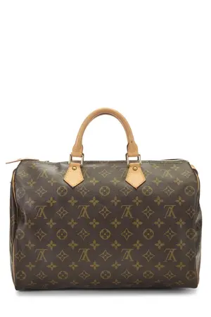LOUIS VUITTON Monogram Speedy 35 - Brown