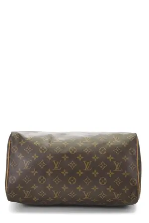 LOUIS VUITTON Monogram Speedy 35 - Brown