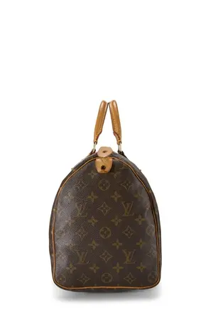 LOUIS VUITTON Monogram Speedy 35 - Brown