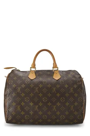 LOUIS VUITTON Monogram Speedy 35 - Brown