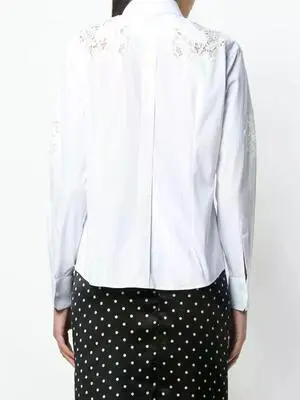 Dolce & Gabbana Lace Insert Shirt