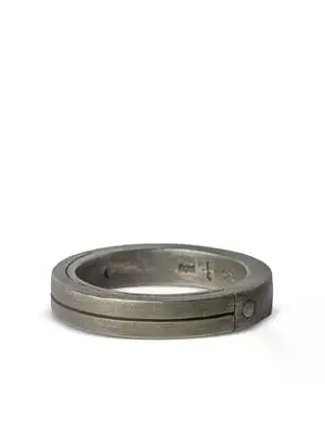 PARTS OF FOUR Sistema Sterling Ring - Silver